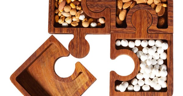 Jigsaw Model Nut Tray